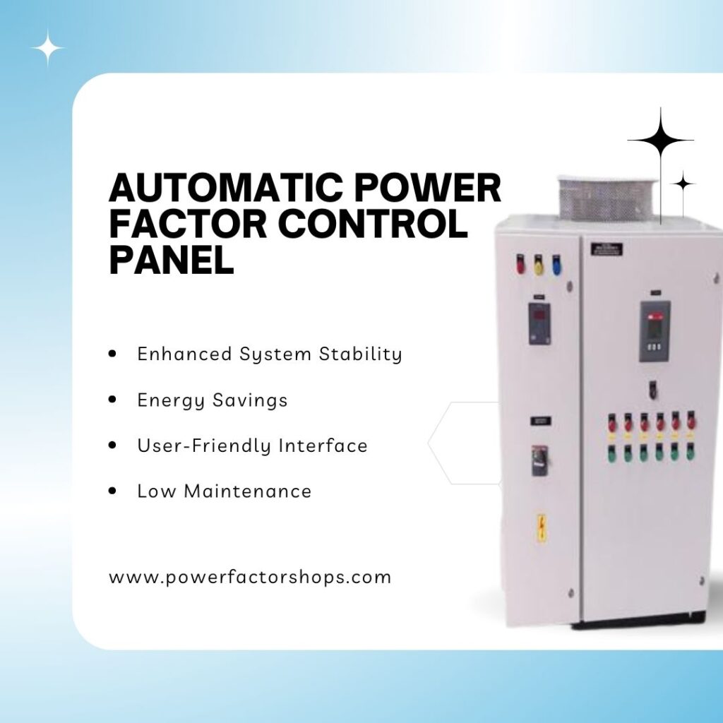 Automatic Power Factor Control Panel - powerfactorstore.in